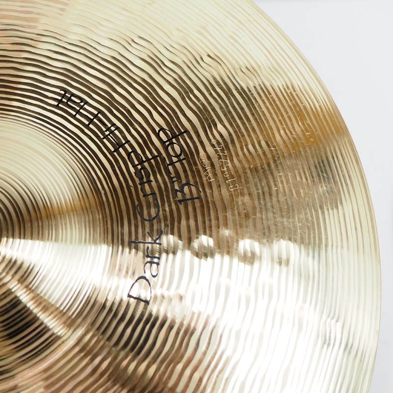 PAiSTe 【USED】Signature The Paiste Line Dark Crisp HiHat 13 pair [Top ...