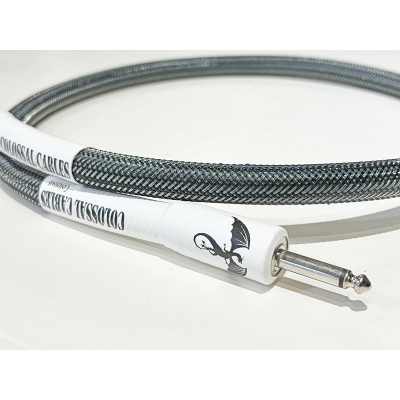 Colossal Cable COLOSSUS SPEAKER CABLE 3ft ST/ST Plug [Carbon Spyder ...