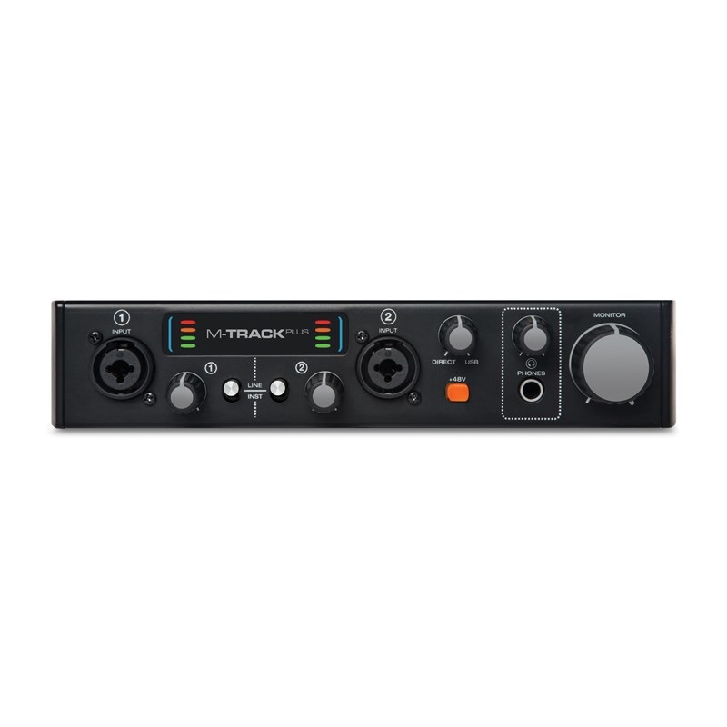 M-AUDIO M-TRACK Plus mk2 （2chオーディオインターフェース）【アウトレット特価品】 ｜イケベ楽器店オンラインストア