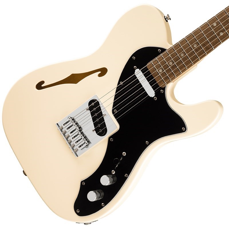 Squier by Fender Affinity Series Telecaster Thinline (Olympic White / Laurel Fingerboard) ｜イケベ楽器 ...