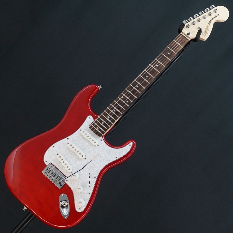 Squier by Fender 【USED】 Affinity Series Stratocaster QMT (Crimson Red ...