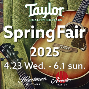 Taylor Spring Fair 2025 ｜ Ikebe MUSIC INFORMATION